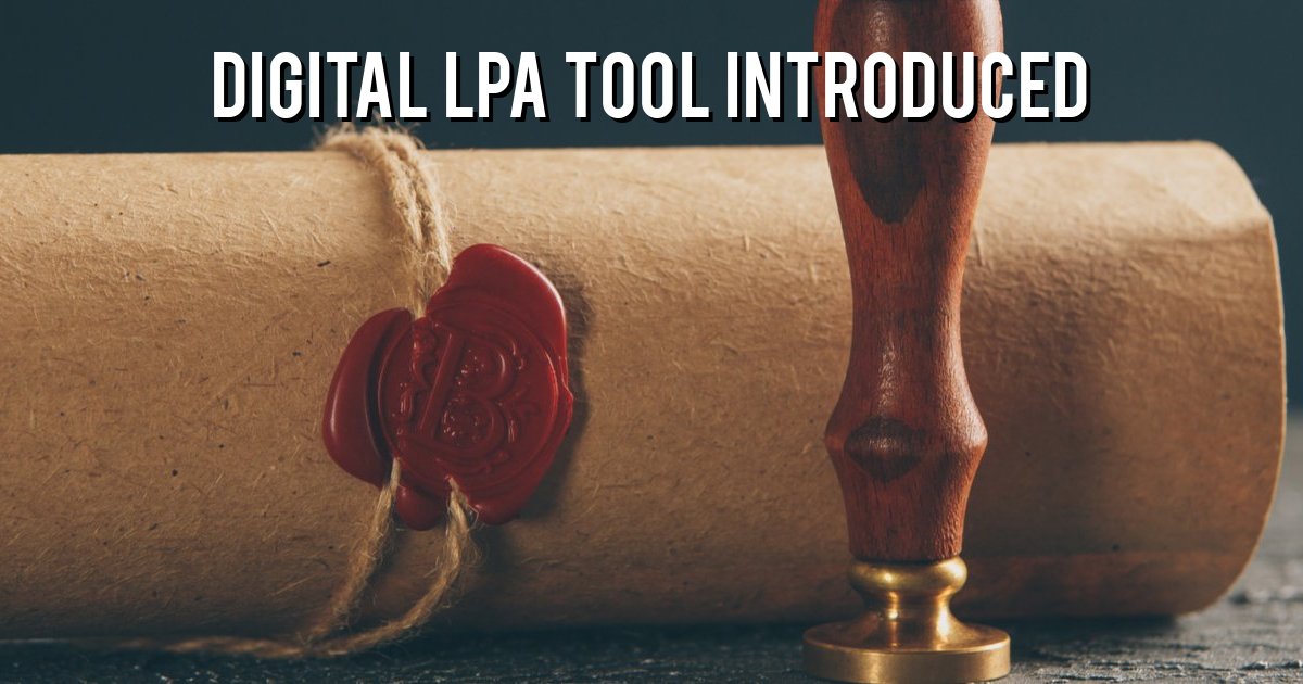 Allan Ross, IFA Ware - Digital lasting power of attorney tool introduced